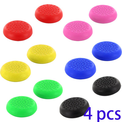 4x Silicone Thumb Stick Cover Cap For Playstation 4 PS4 Analog ...