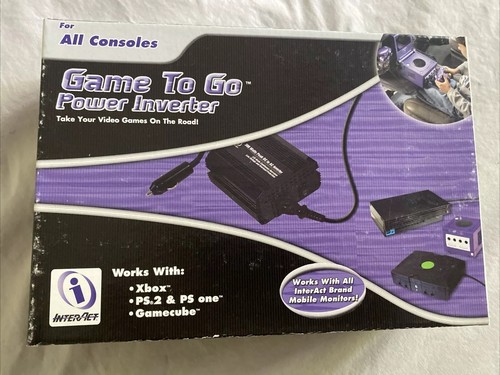InterAct Game To Go Power Inverter Nintendo GameCube Sony PSX/PS2 ...