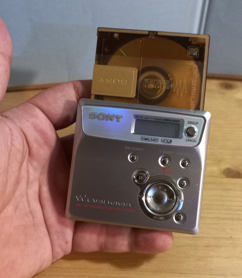 Sony Walkman MZ-N505 Portable MiniDisc Player Recorder | eBay