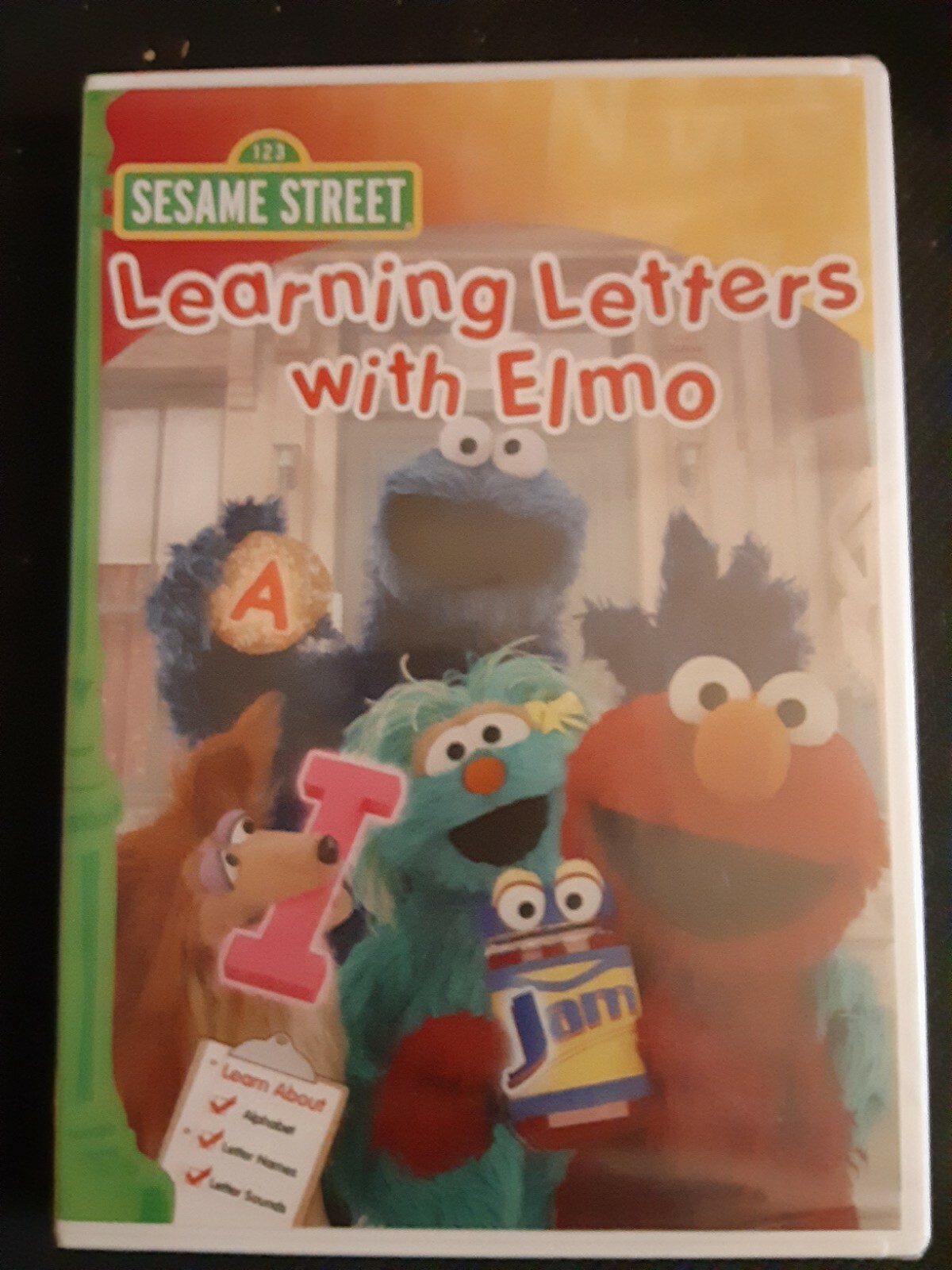 Sesame Street Learning About Letters Dvd