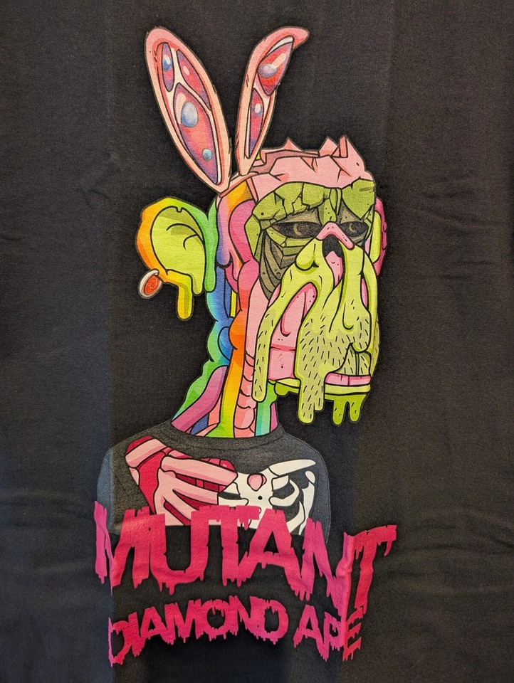 Diamond Supply Co Company T Shirt Mutant Bored Ape Yacht Club NFT ...