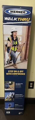 Werner Walk-Thru X300010 - Extension Ladder Walk Thru - Safety Rail | eBay