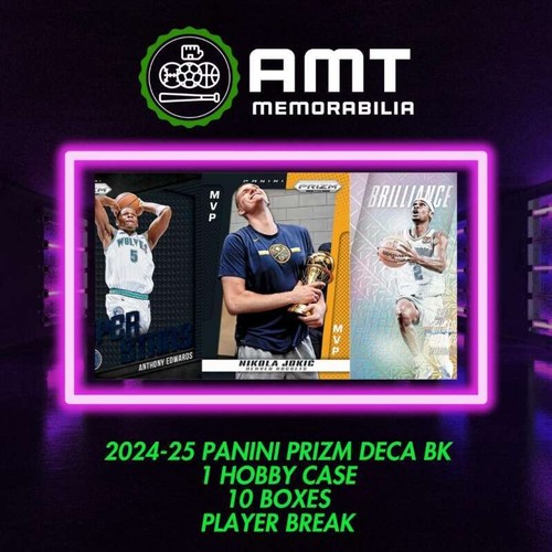 Marcus Smart Grizzlies 2024-25 Panini Deca Prizm 1X Case 10X Box Break ...
