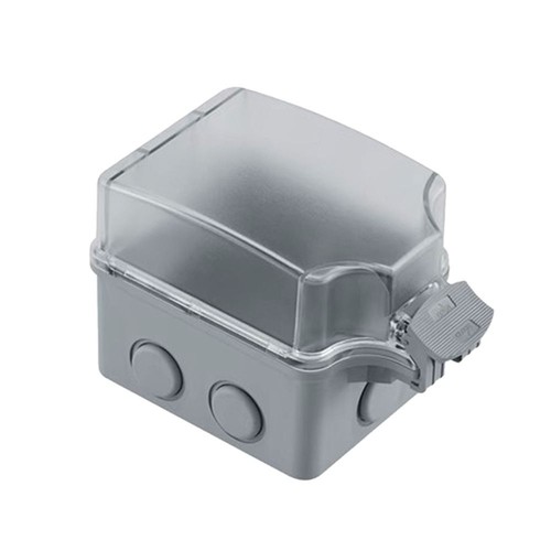 Wall-mounted Socket Waterproof Box Electric Plug Rainproof Cover ...