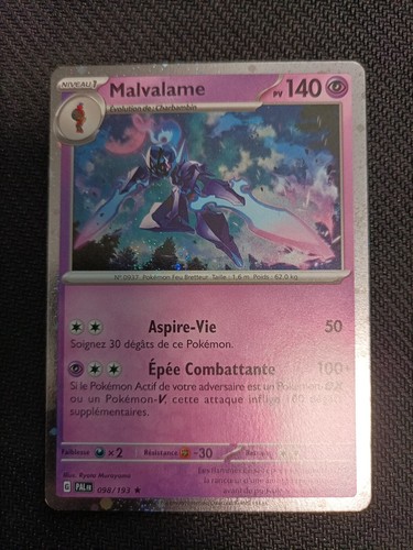Carte Pokémon Malvalame 098/193 Holo Promo Écarlate Et Violet | eBay