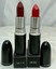 MAC Lipstick Lustre Lip Care Choose Cockney or LadyBug Pearl Red Full ...