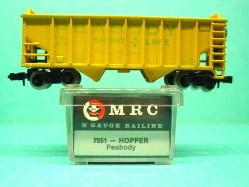 N Scale MCR Peabody 2 Bay Hopper 7051 | eBay