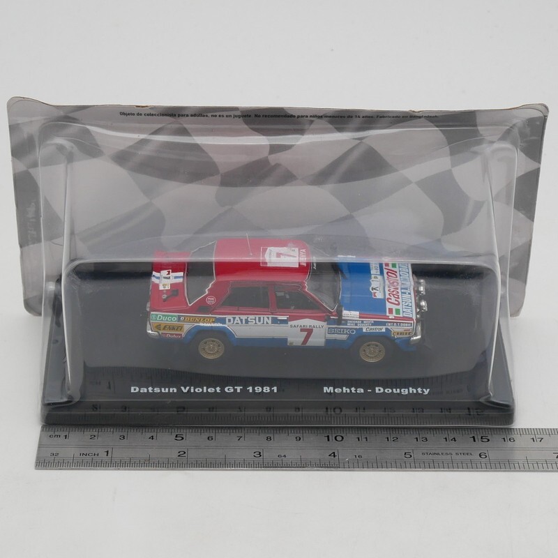 ixo 1:43 Datsun Violet GT WRC 1981 Diecast Car Model Toy Vehicle | eBay