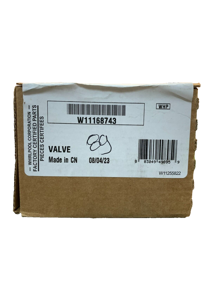 Inlet Valve Whirlpool OEM W11168743 | eBay