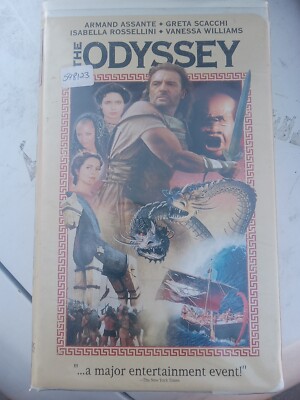 The Odyssey VHS (Clamshell) Armand Assante - Homer’s Odyssey Adaptation ...