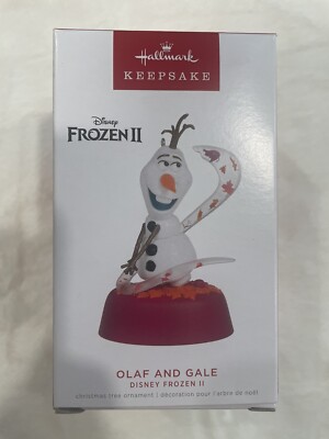 Disney Frozen 2 Olaf and Gale 2022 Hallmark Ornament New | eBay