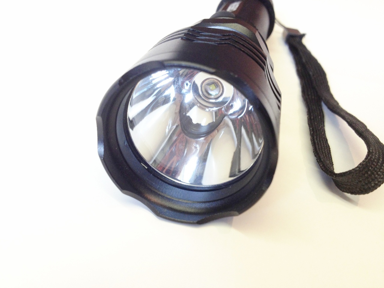 Cree LED Torch Kit 300m Mounted Rechargeable Flashlight Lamp Red Green ...