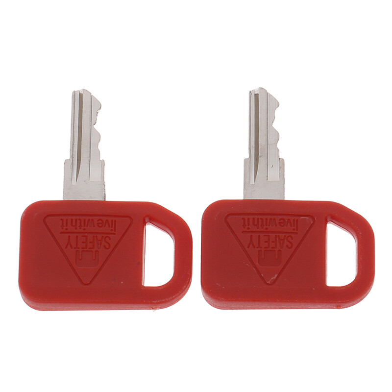 2Pcs JDR Excavator Keys for John Deere AT195302 AR51481 600 Loader H | eBay