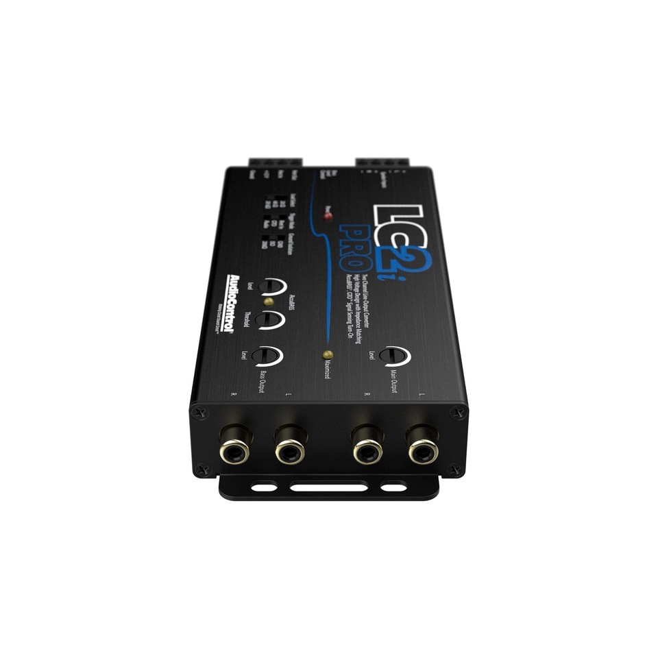 AudioControl LC2i PRO 2-Channel Line Output Converter with Wireless Qi ...