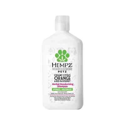 Hempz® Creamy Citrus Orange & Red Raspberry Deodorizing Dog Shampoo | eBay