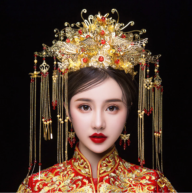 Traditional Chinese Wedding Hairstyles