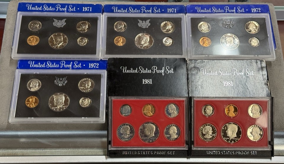 United States Proof Set Lot of 16 Cases | eBay