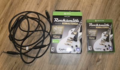 Rocksmith 2014 Edition Remastered Microsoft Xbox One Cable Included ...