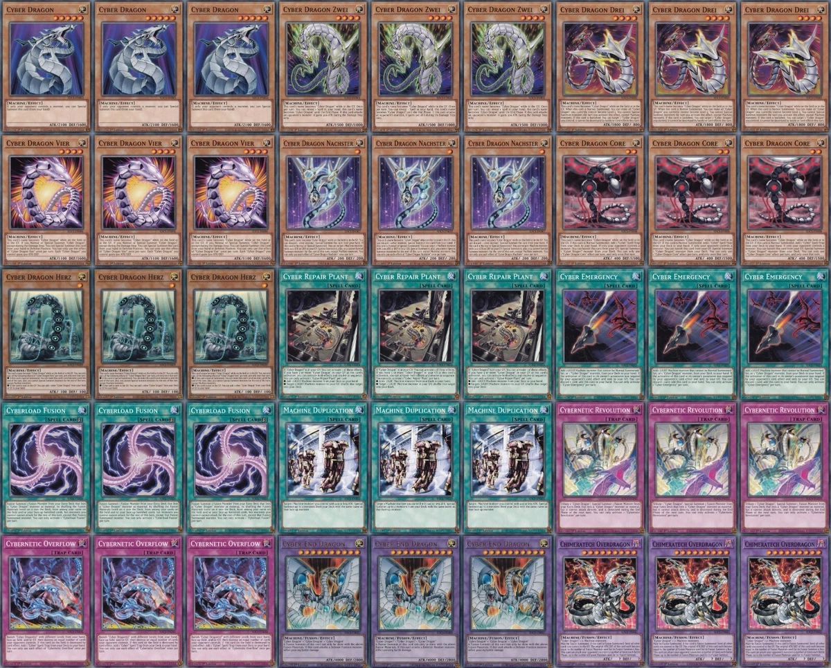 New Cyber Dragon Deck