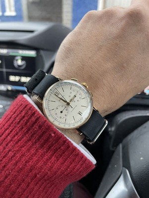 ZENITH Compur cal. 481 Gold 18k rare vintage chrono | eBay