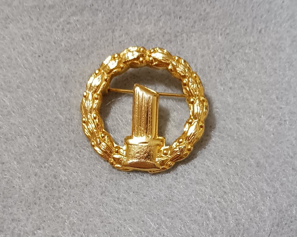 Vintage Masonic Widow's Brooch Pin Laurel Wreath/Broken Column Master ...