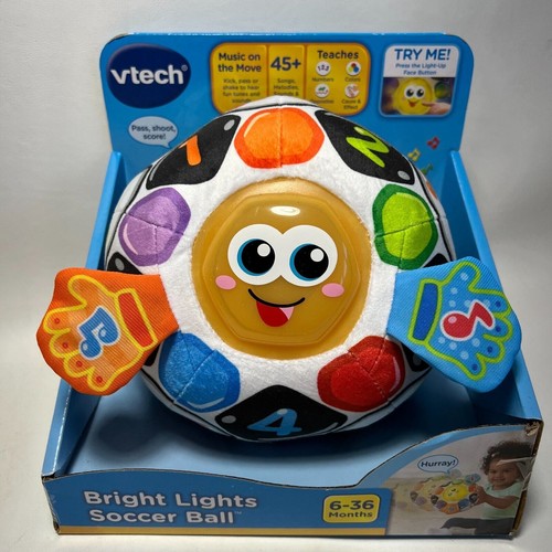 NEW VTech Bright Lights Soccer Ball 6-36 Months Baby Toddler Toy | eBay