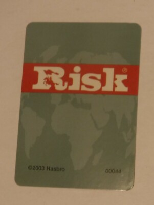 Risk Territory game cards full set of 42 with 2 wild cards and 28 ...