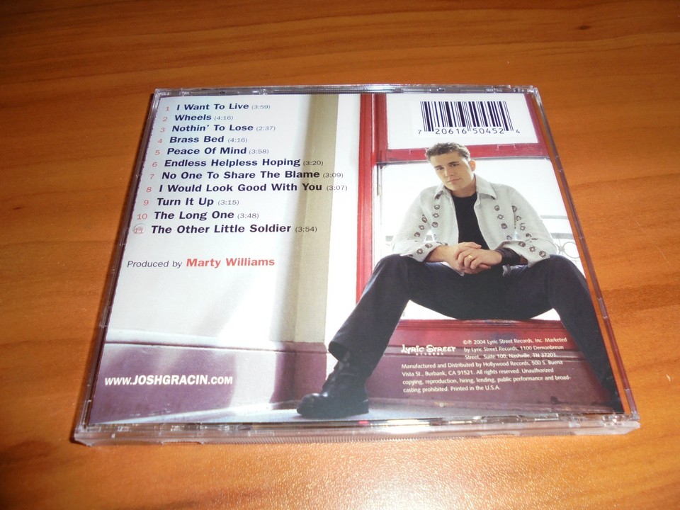 Self Titled by Josh Gracin (CD, Jun-2004, Hollywood) 720616504524| eBay