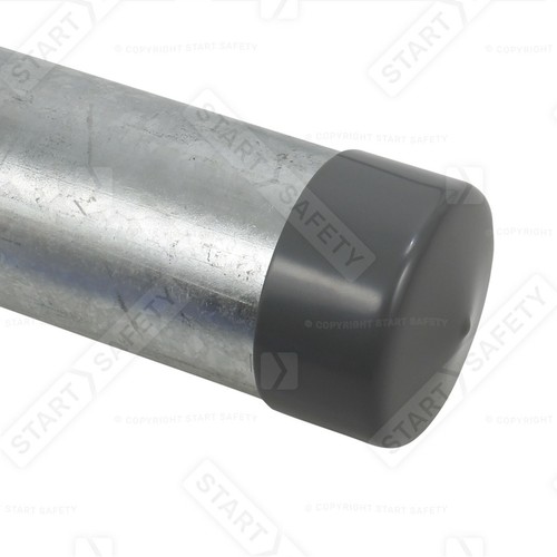 76mm Galvanised Steel Sign Post | Permanent Sign Pole | End Caps ...