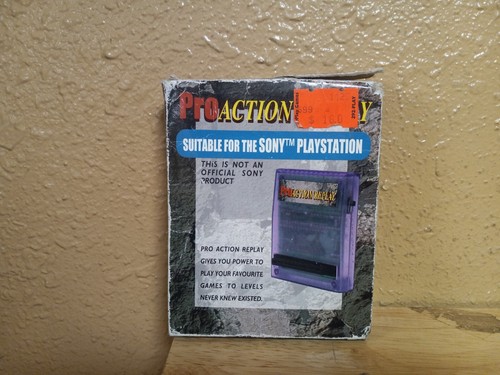 Sony Playstation PS1 Action Replay Pro Cheat Cartridge System Read | eBay