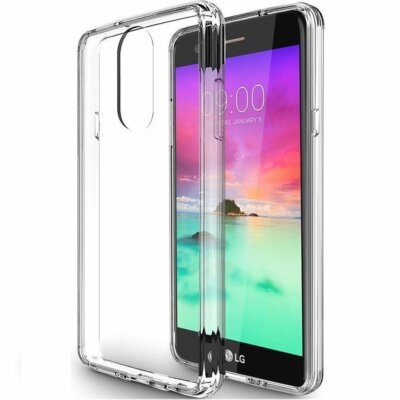 For LG Stylo 5 Case Clear Hybrid TPU Rubber Silicone Frame Soft Slim ...