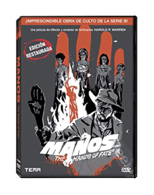 Manos: The Hands of Fate NEW PAL Cult DVD Harold P. Warren Tom Neyman ...