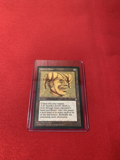 MTG Jester's Mask Ice Age Regular Rare for sale online | eBay