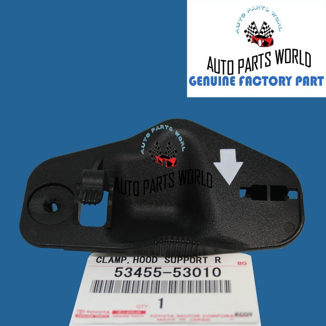 Genuine Lexus Clamp Hood Support Rod OEM 53455-53010 5345553010 for ...