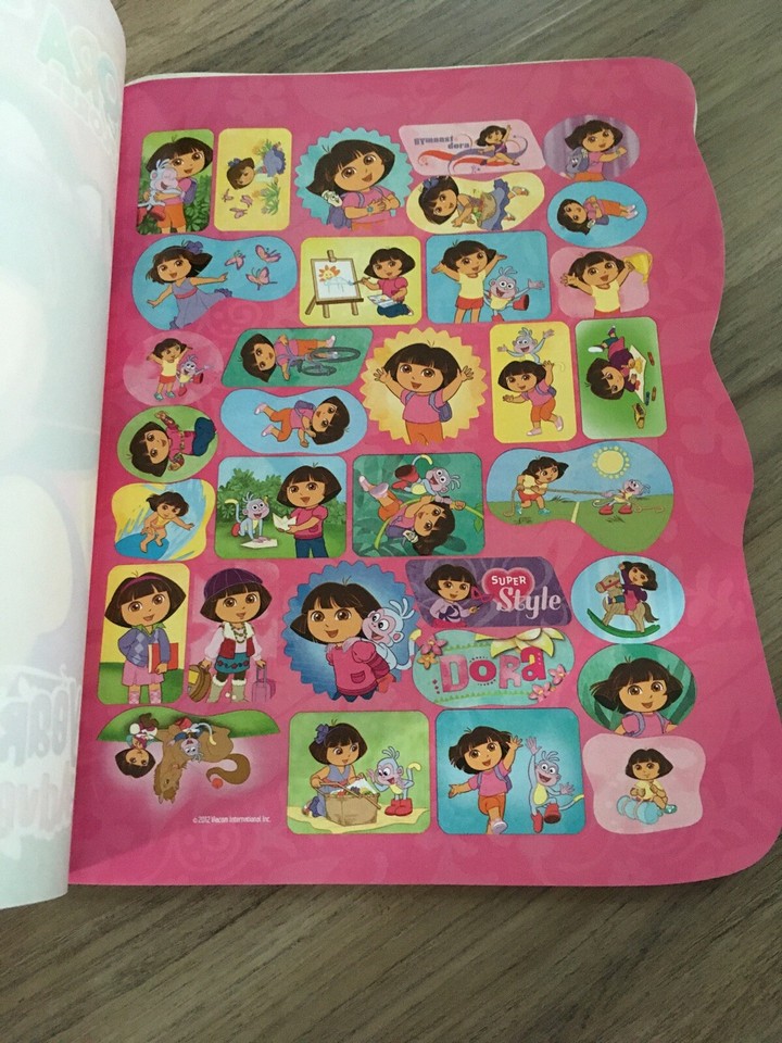 Dora the Explorer Coloring & Activity Book A Year of Adventure w ...