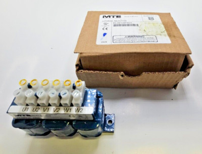MTE RLW-04P803 Line Reactor 4.8A 4.800mH 3 Phase Reactor 50/60Hz | eBay