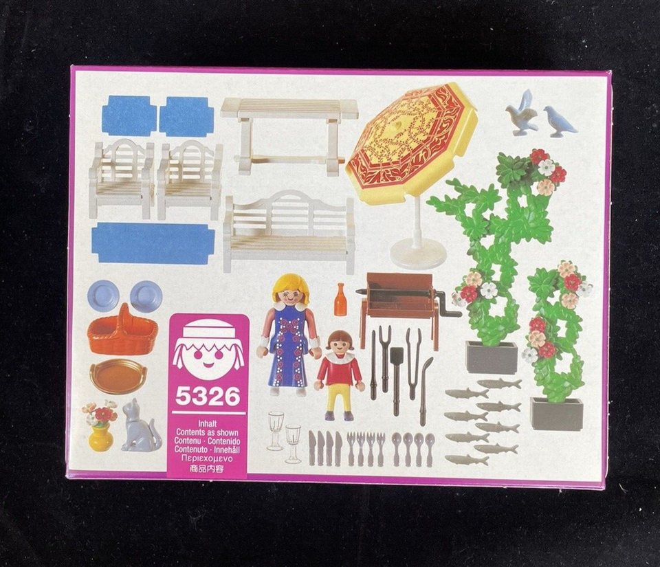 Playmobil 5326 - Victorian Mansion Patio Set - Vintage mint box 1997 | eBay