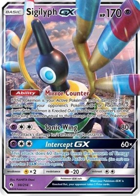 Pokemon Sigilyph GX NM 1st Edition Normal SM - Lost Thunder | eBay