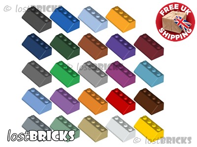 LEGO - Part 3037 - Slopes 2x4 45° + NEW + SELECT COLOUR / QUANTITY + | eBay