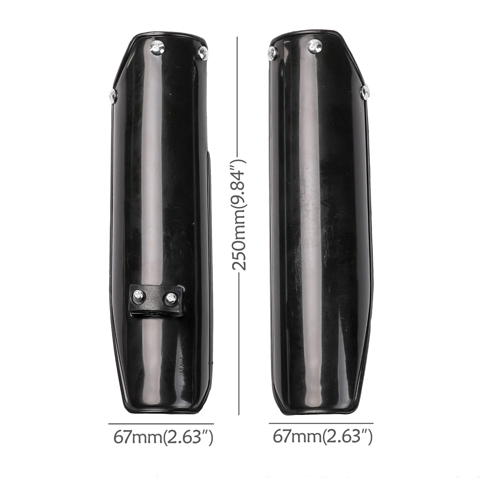 A Pair of Front Forks Assembly Guards Plastics Covers For SSR Pit Dirt ...