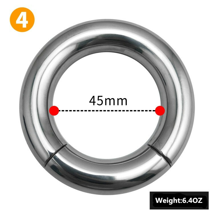 Male Magnetic Ball Stretcher Weight Metal Ball Stretchering Weight RING ...
