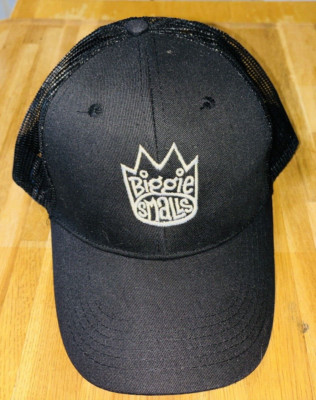 Biggie Smalls NEW Trucker Cap Baseball Hat Black Mesh Back NWOT ...