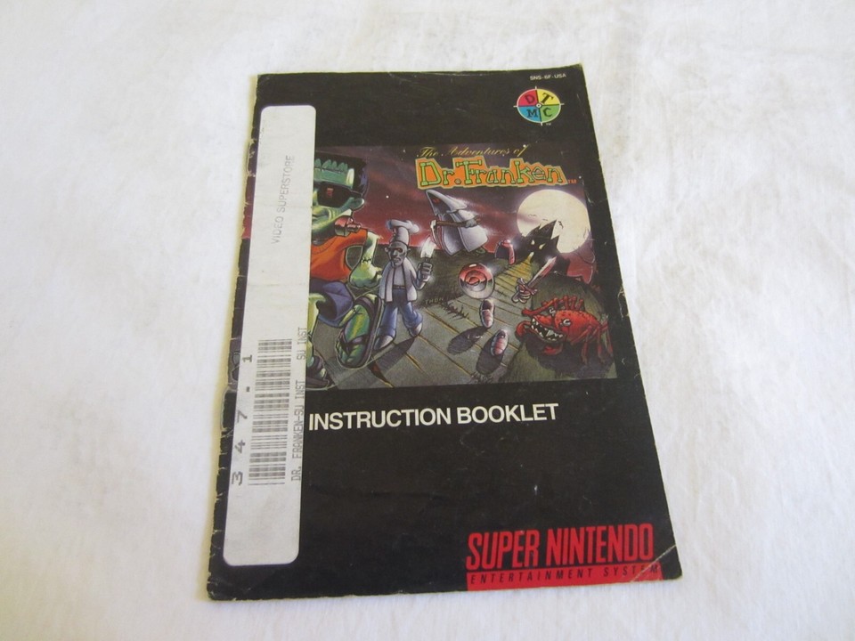 Super Nintendo Original Instruction Manuals *You Choose* Free Shipping ...
