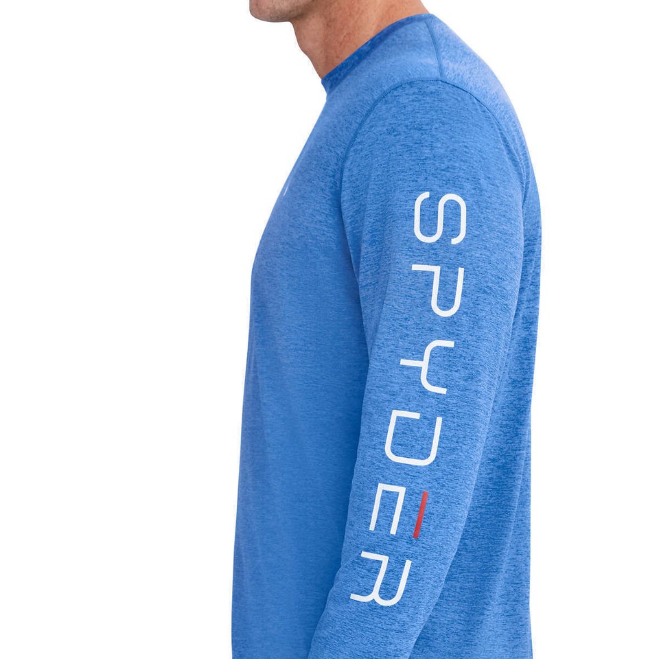 Spyder Men’s Rash Guard, Breathable Fabric, Quick Dry, 50+ UPF ...