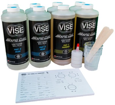 Vise Rapid Cure Urethane Ball Plug Kit 2 Gallon | eBay