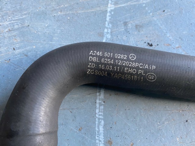 MERCEDES BENZ GLA X156 Coolant Lower Hose A2465010282 Genuine for sale ...