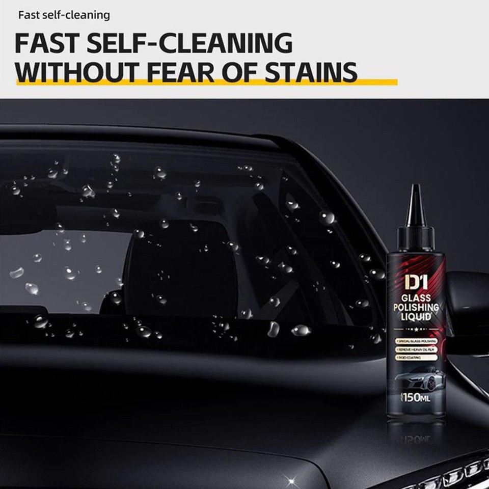 D1 Glass Polishing Liquid,Auto Gla ss Scratch Care Polishing Fluid 3 ...