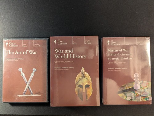 The Great Courses Bundle 3 Courses/Over 75 Lectures - WAR (New in ...