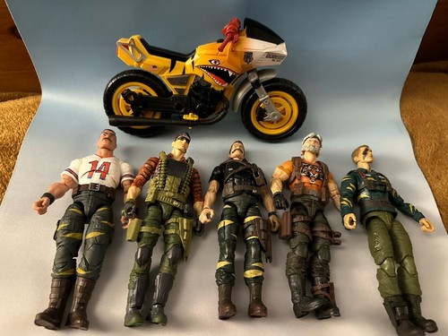 GI Joe Classified Tiger Force Lot Bazooka, Flint, Recondo, Outback ...