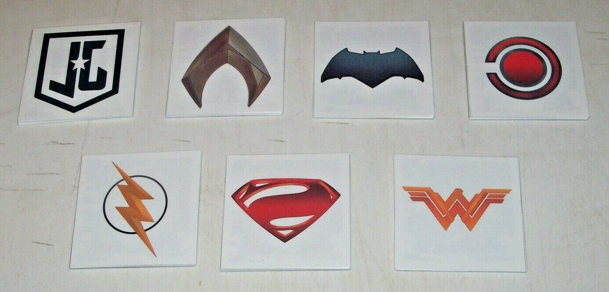 Justice League Symbol Tattoos